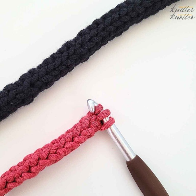 How to crochet an I-Cord - KnitterKnotter
