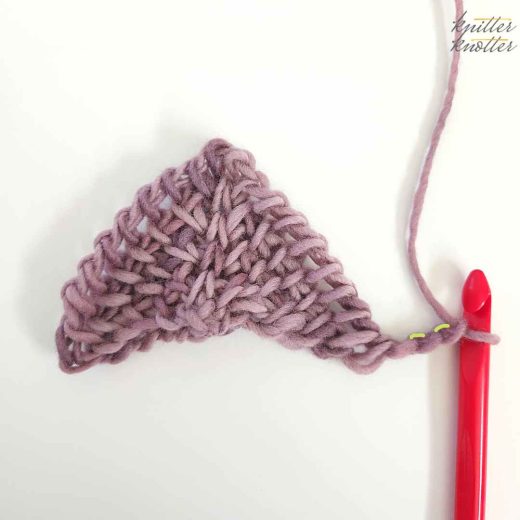 How to crochet an I-Cord Border - Photo and Video Tutorial - KnitterKnotter