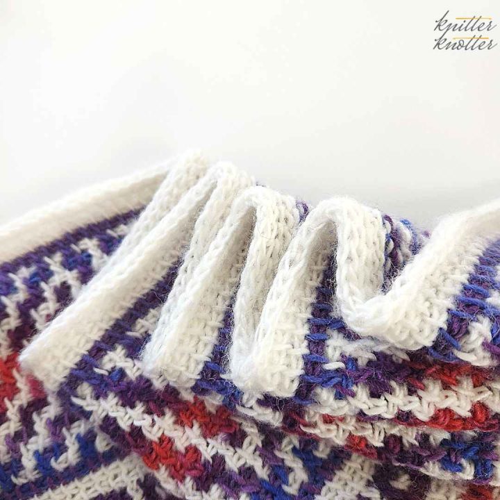 How to crochet an I-Cord Border - Photo and Video Tutorial - KnitterKnotter