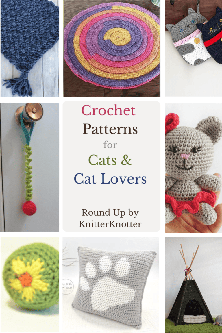 Best 15 Crochet Patterns for Cat Lovers! - KnitterKnotter