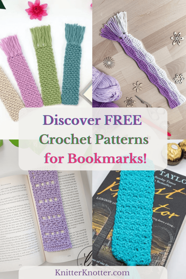 21 Easy Crochet Bookmark Patterns: Free for Beginners - KnitterKnotter