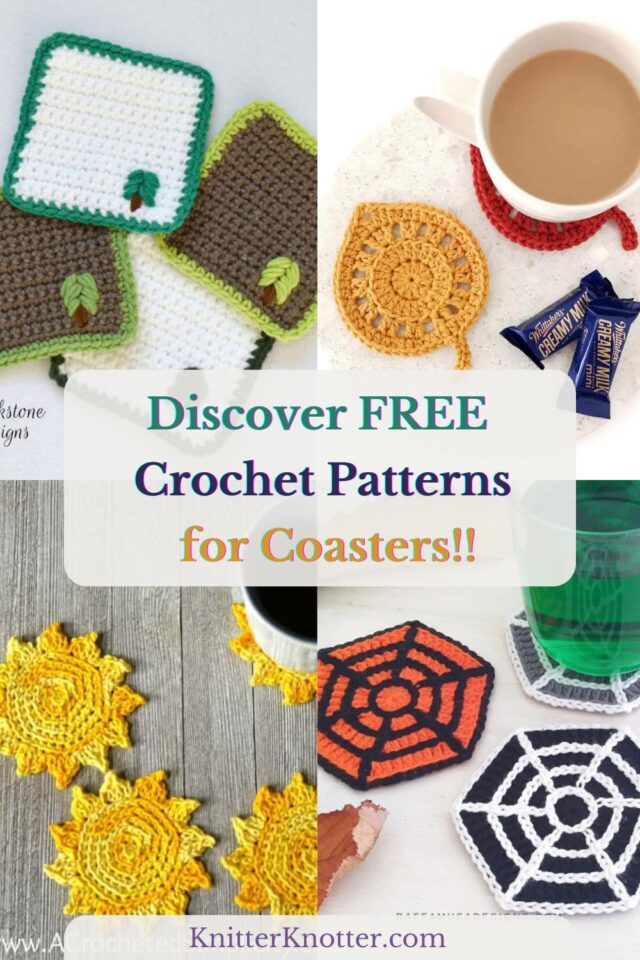 30 Free Crochet Coaster Patterns. Best Coasters for Quick Gifts ...