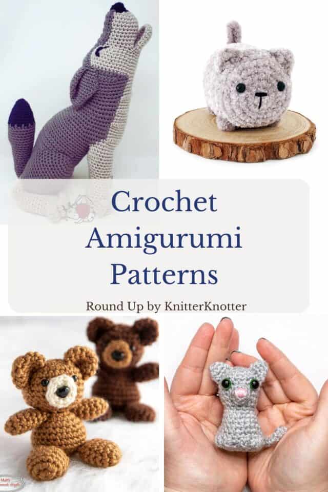 25 Crochet Animal Patterns: Stuffed Animal Amigurumi! - KnitterKnotter