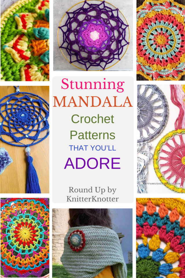 27 Mesmerizing Mandala Pattern Ideas To Crochet Knitterknotter