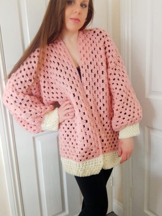 Chic & Cozy Crochet Hexagon Cardigan Pattern Round Up! - KnitterKnotter
