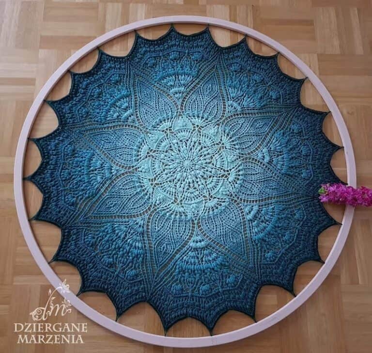 27 Mesmerizing Mandala Pattern Ideas to Crochet - KnitterKnotter