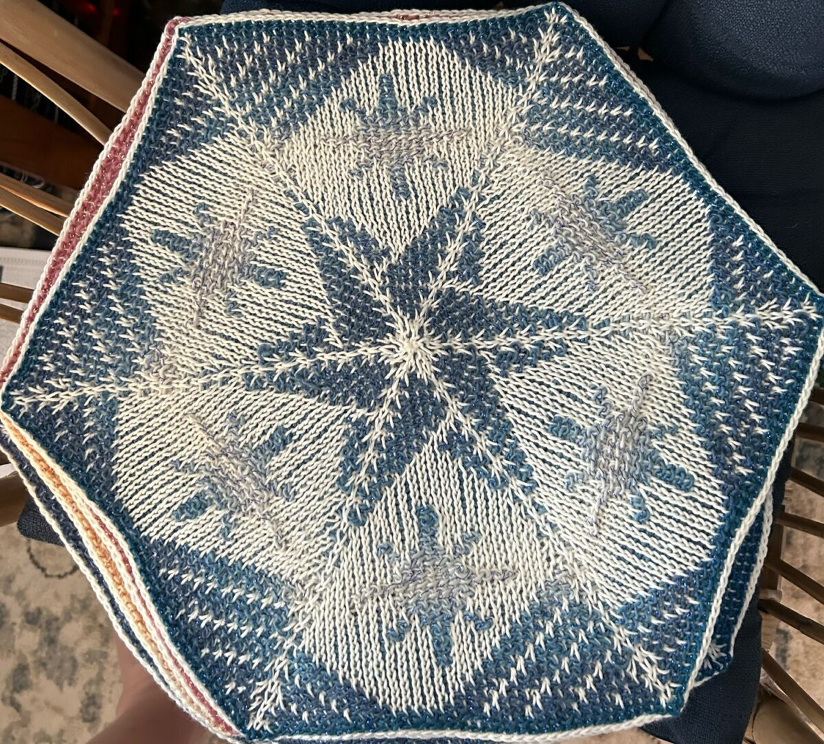 Tunisian Blanket CAL 2024 - Hexagons Designed by CAL Participants ...