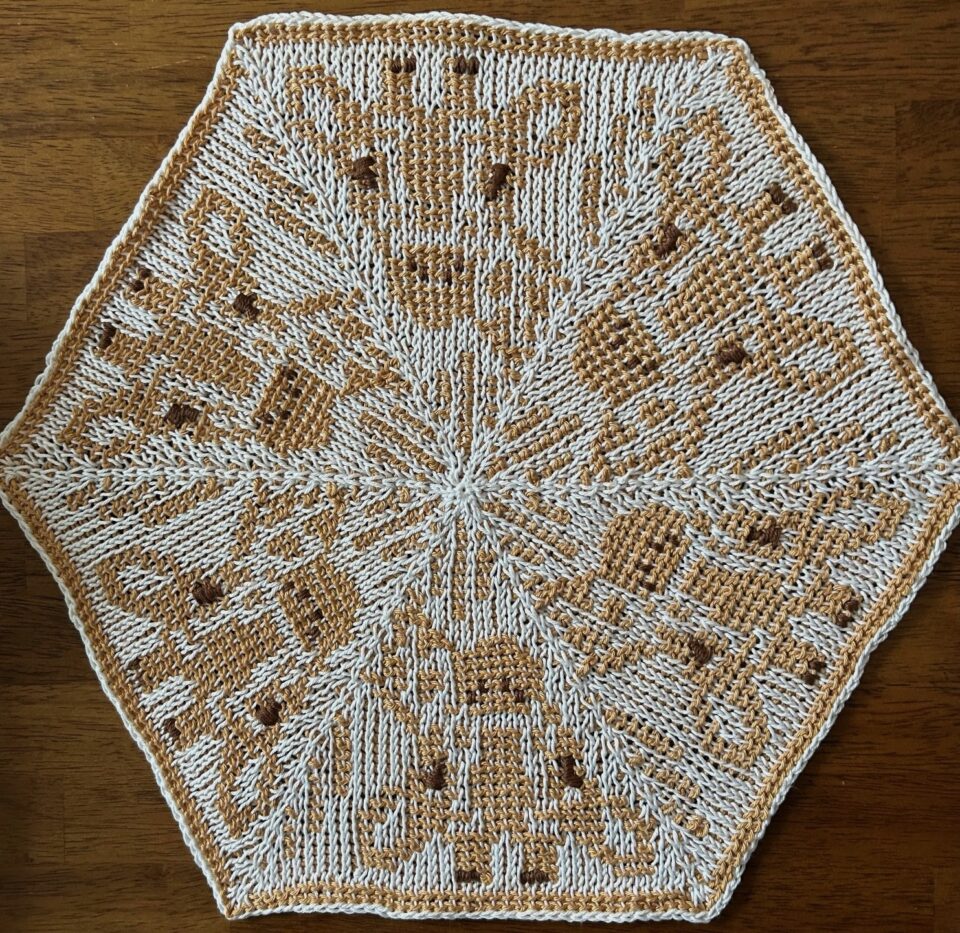 Tunisian Blanket CAL 2024 - Hexagons Designed by CAL Participants ...