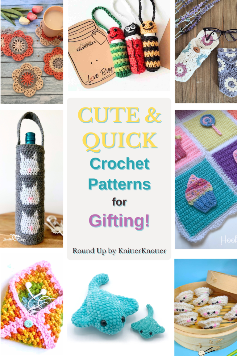 Quick Crochet Projects That Are Easy & Perfect to Gift! - KnitterKnotter