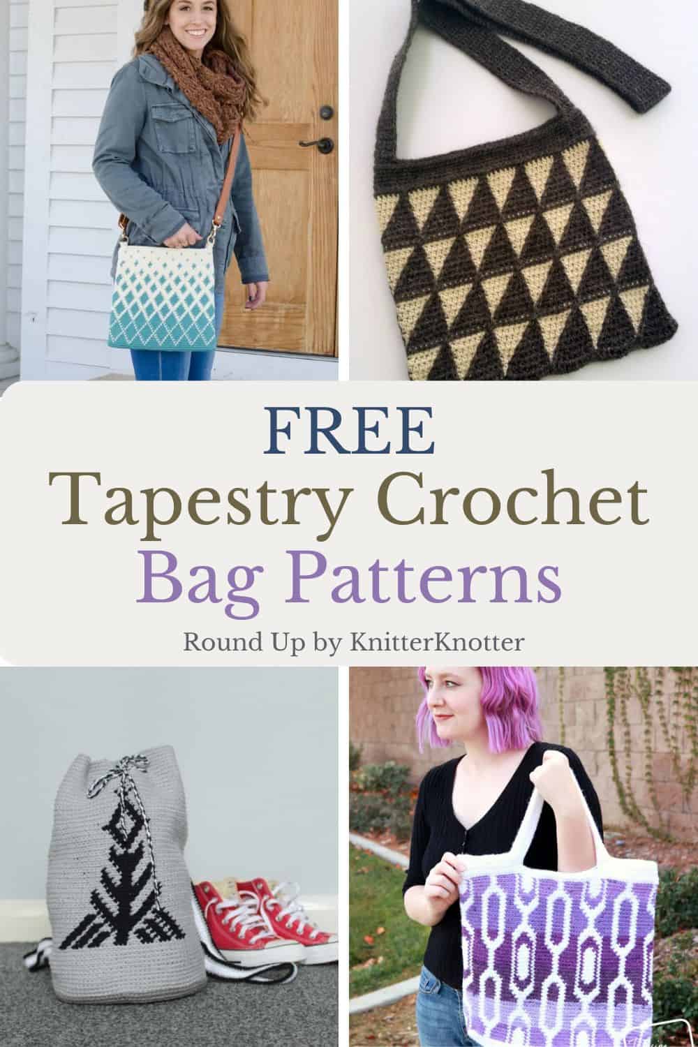 24 Free Tapestry Crochet Patterns & Tips for Beginners! - KnitterKnotter