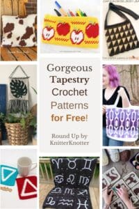 24 Free Tapestry Crochet Patterns & Tips for Beginners! - KnitterKnotter